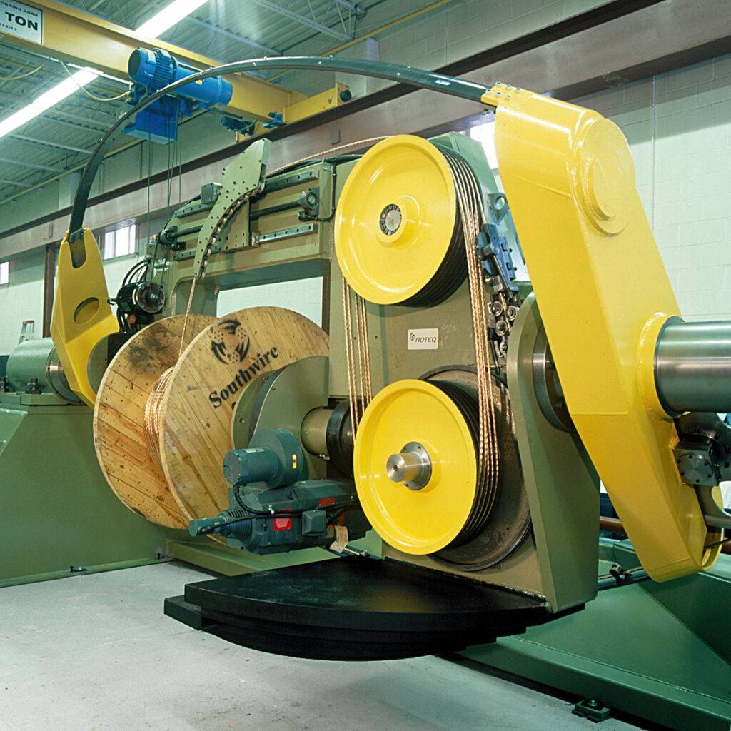 Roteq Manufacturing | Rotating Equipment for Wire and Cable